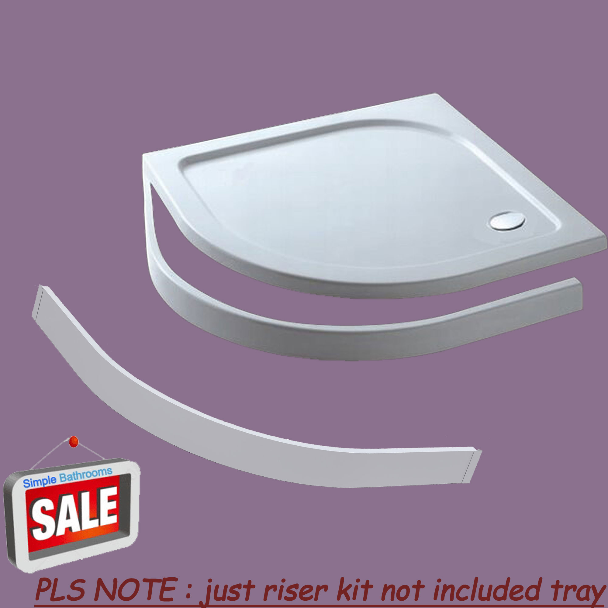 Riser Kit plinth leg for quadrant shower enclosure tray | eBay